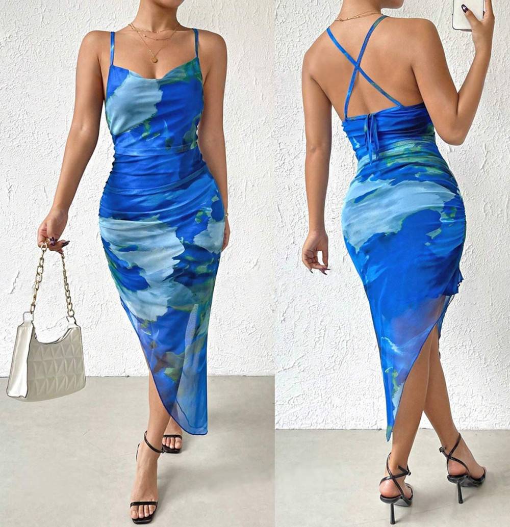 Poletna obleka Halina, več barv